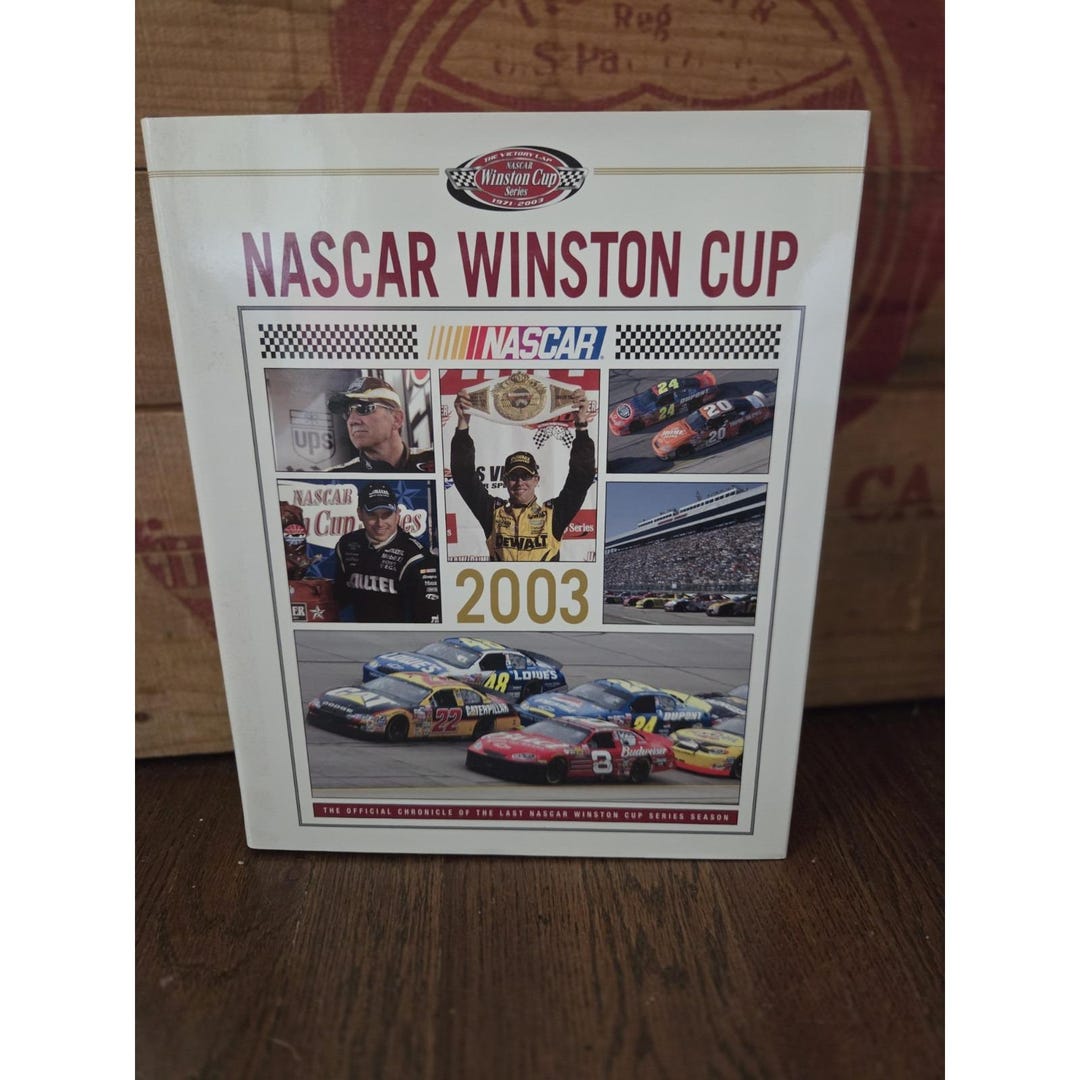 NASCAR Winston Cup Series 2003 Yearbook (hardcover) + Award Ceremony - Etsy