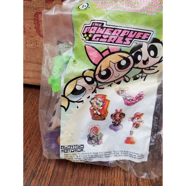 Vtg NEW Dragon Ball Z Piccolo / Powerpuff Girls Buttercup. Burger King ...