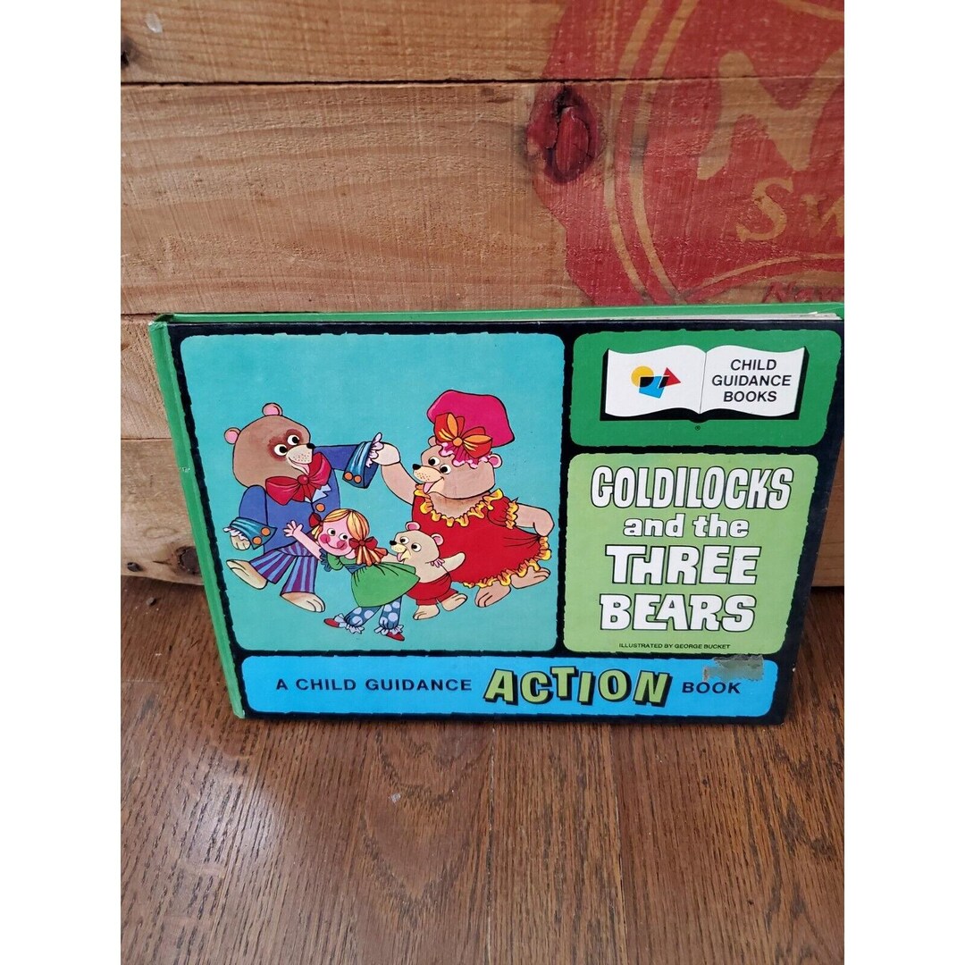 Vtg Goldilocks and the Three Bears Child Guidance Action Book (pages ...