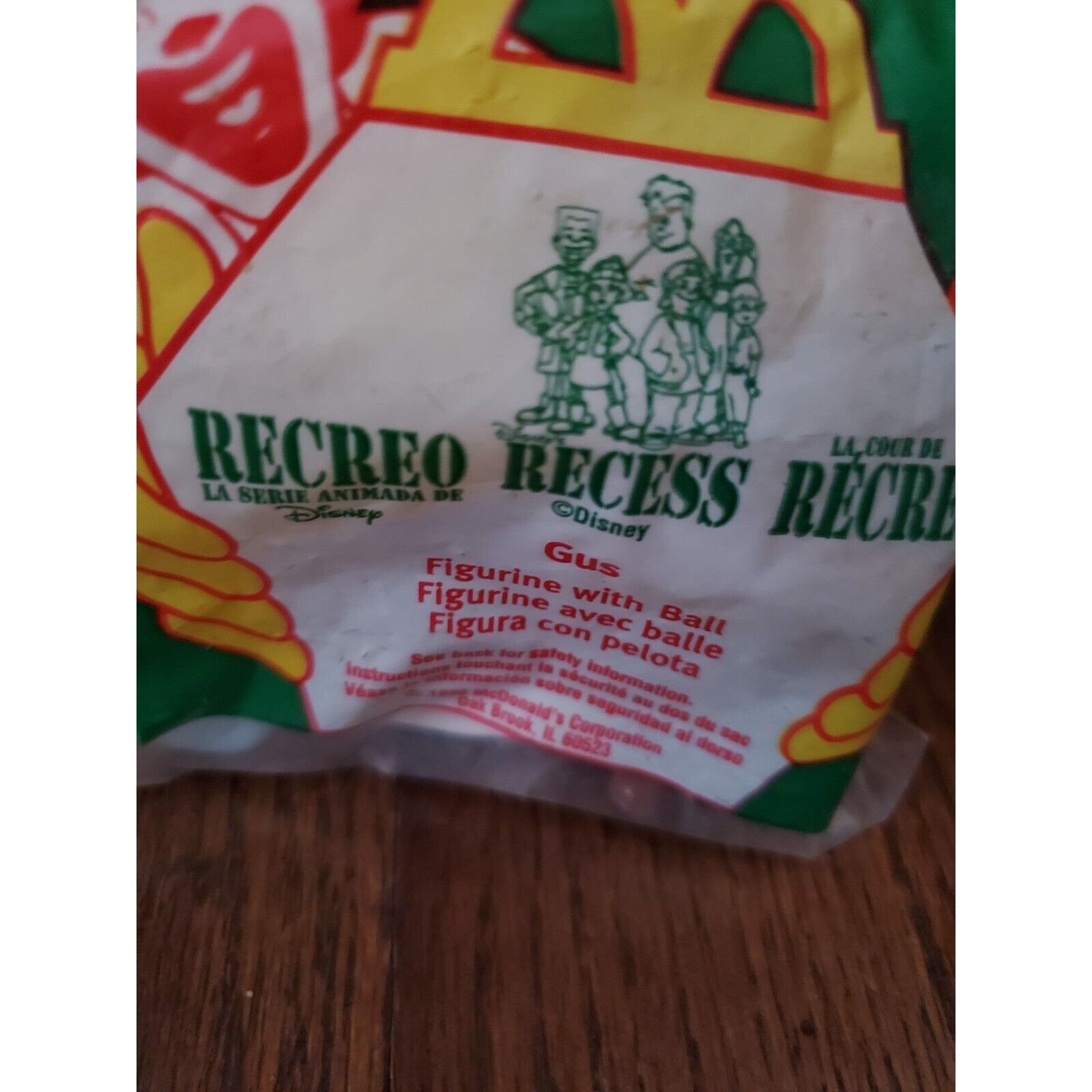 Vtg NEW Gus Disney's Recess Mcdonald's Happy Meal Toy Figure 1998 - Etsy