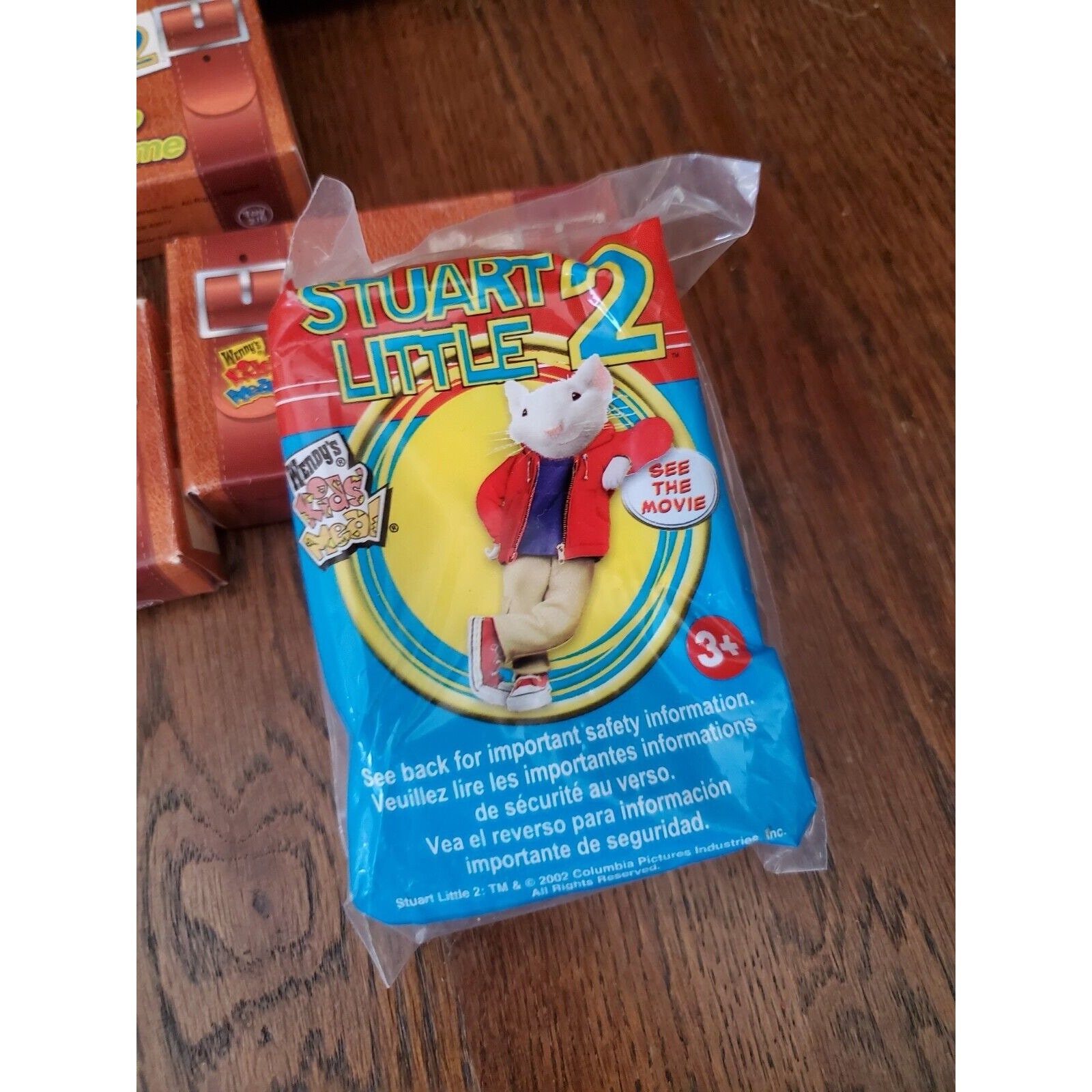Lot of 5 NEW Wendy's Stuart Little 2 Domino Match Game Kids Meal Toy ...