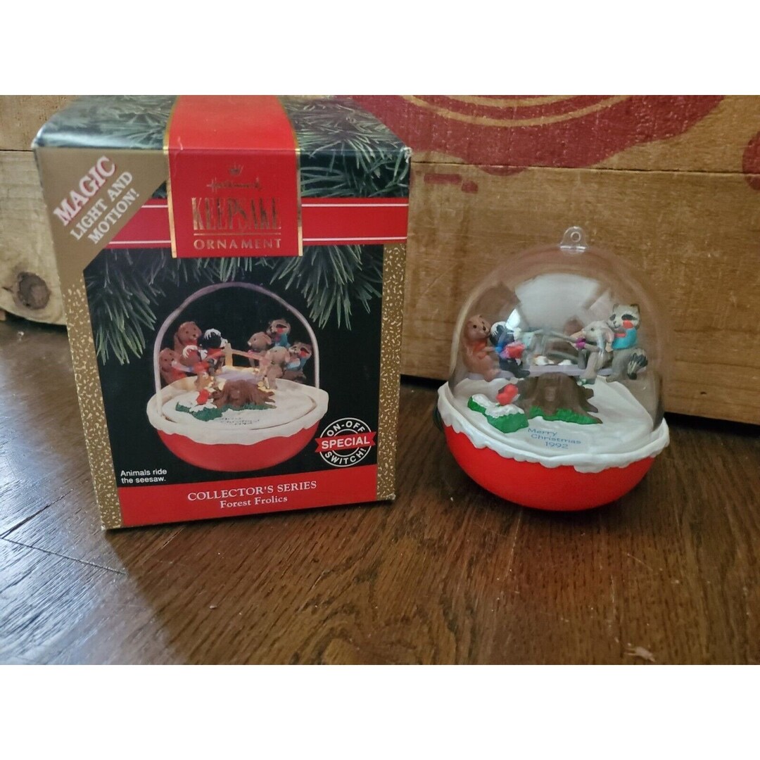 HALLMARK KEEPSAKE 1991 MAGIC Mole Family Home Ornament QLX714-9 - Etsy