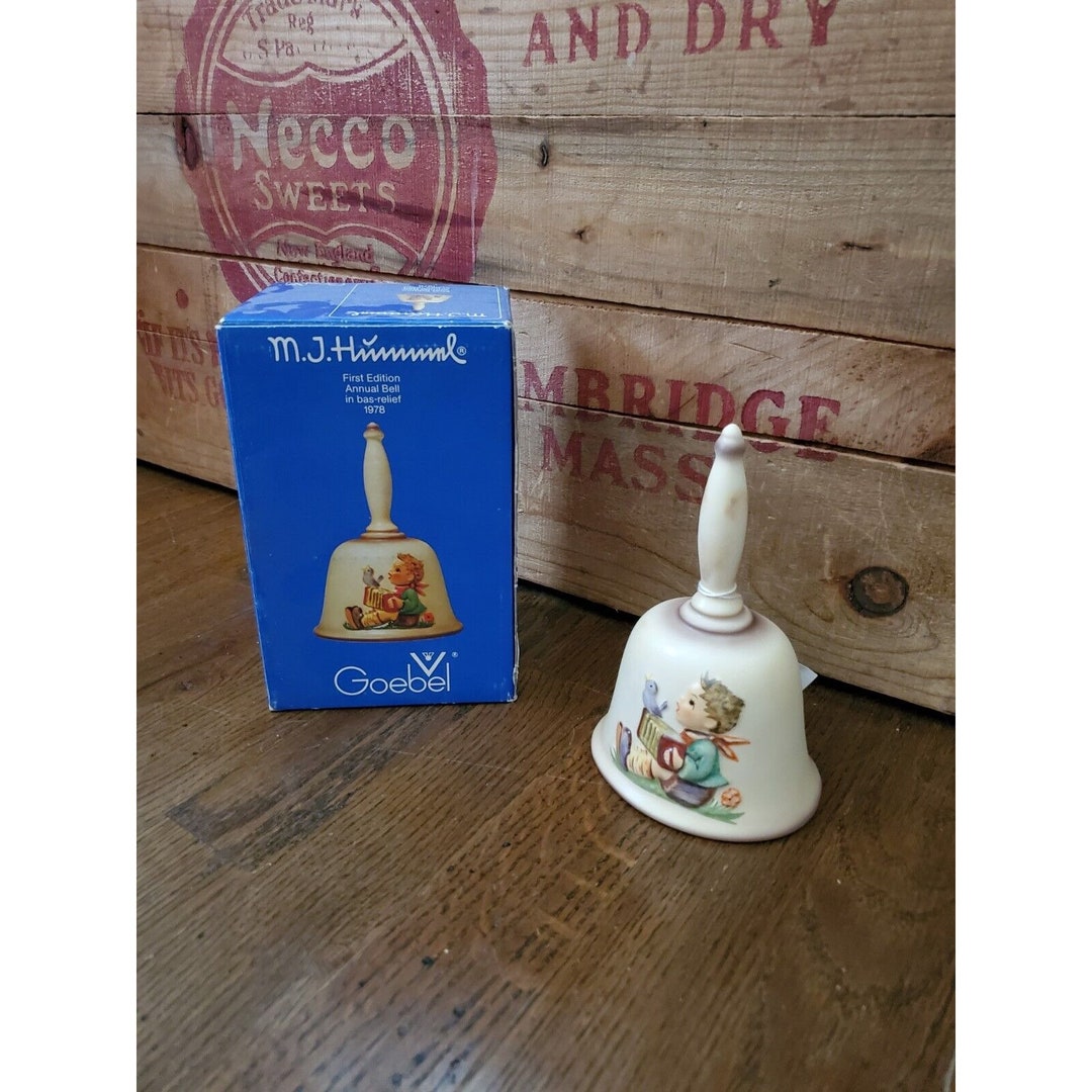 MJ Hummel Bell Goebel First Edition Annual Bell 1978 Collectable With ...