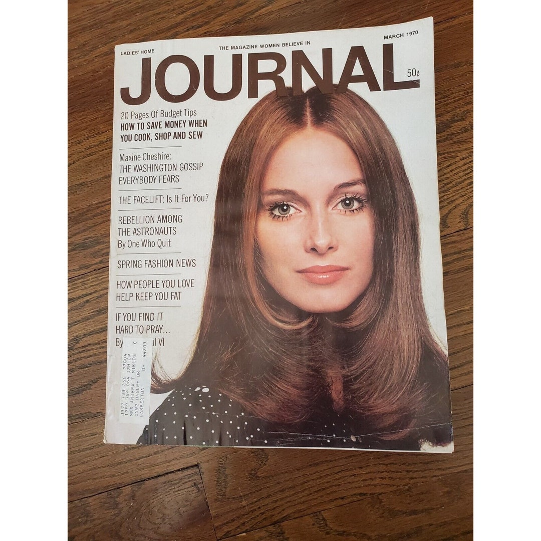 Ladies' Home Journal Magazine March 1970 the Washington Gossip ...