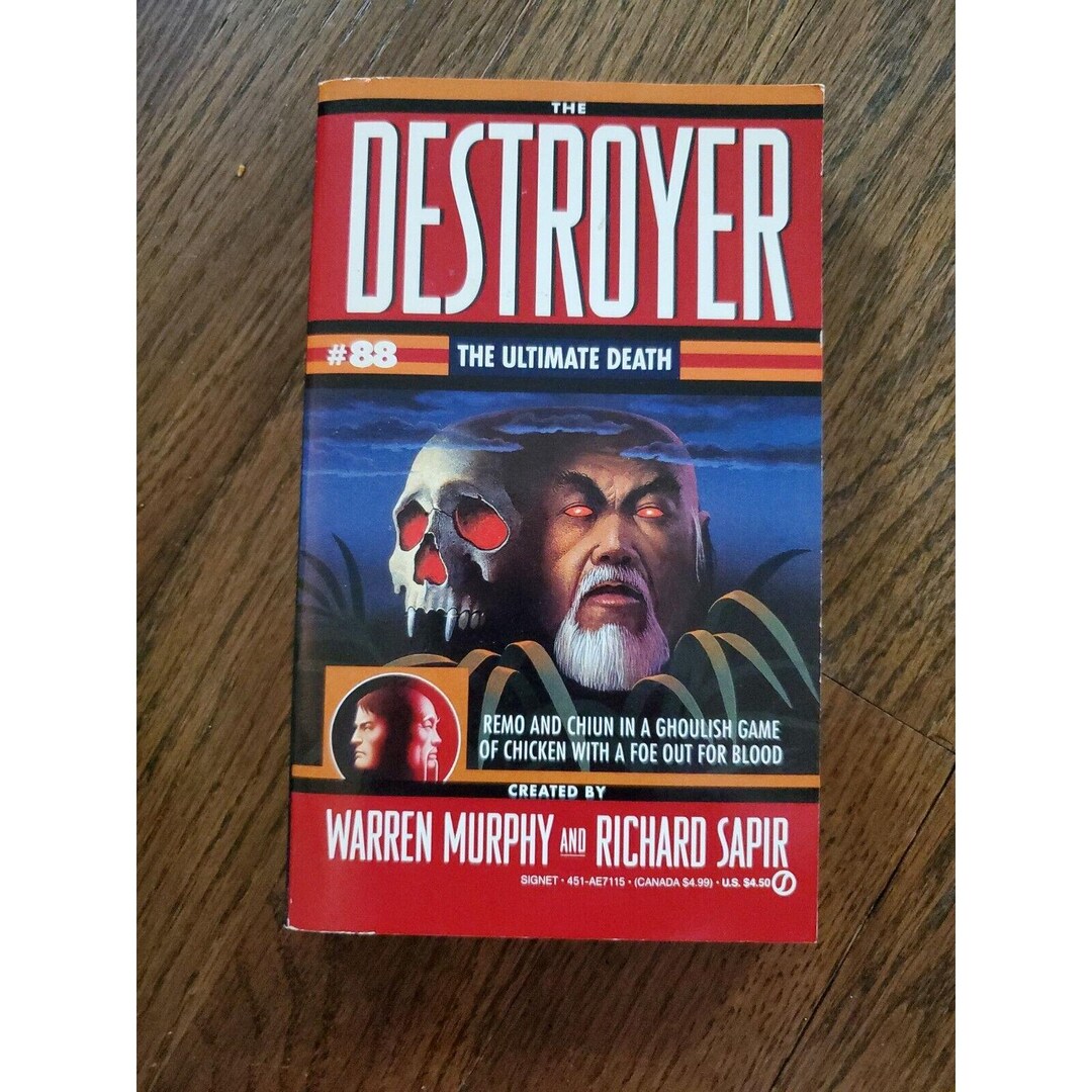 The Destroyer #88 the Ultimate Death W Murphy & R Sapir 1992 Signet 1st ...