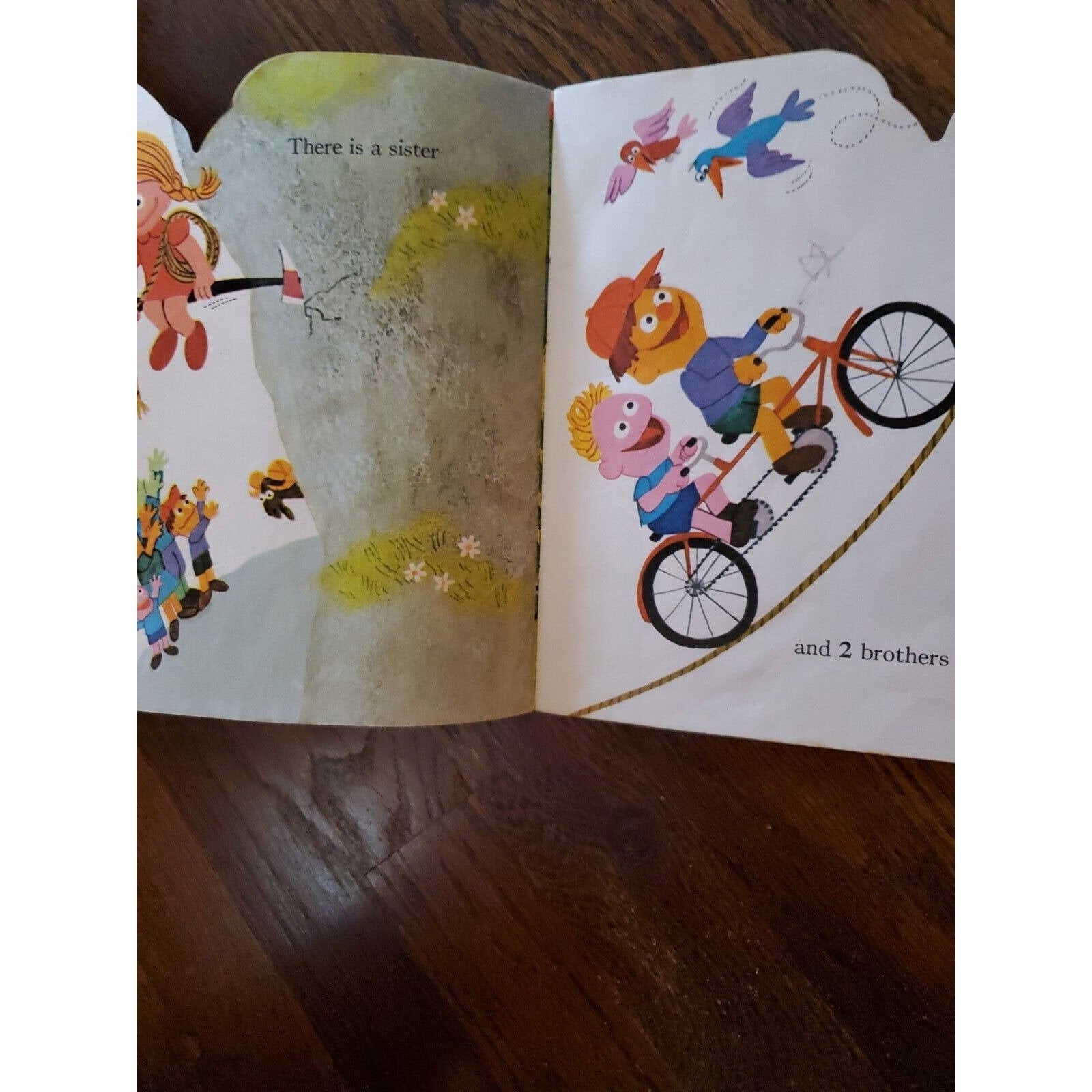 People in My Family~sesame Street~ A Golden Shape Book~ - Etsy