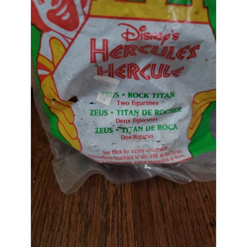 1996 Disney's Hercules Mcdonalds Happy Meal Toy - Zeus & Rock Titan #2 ...