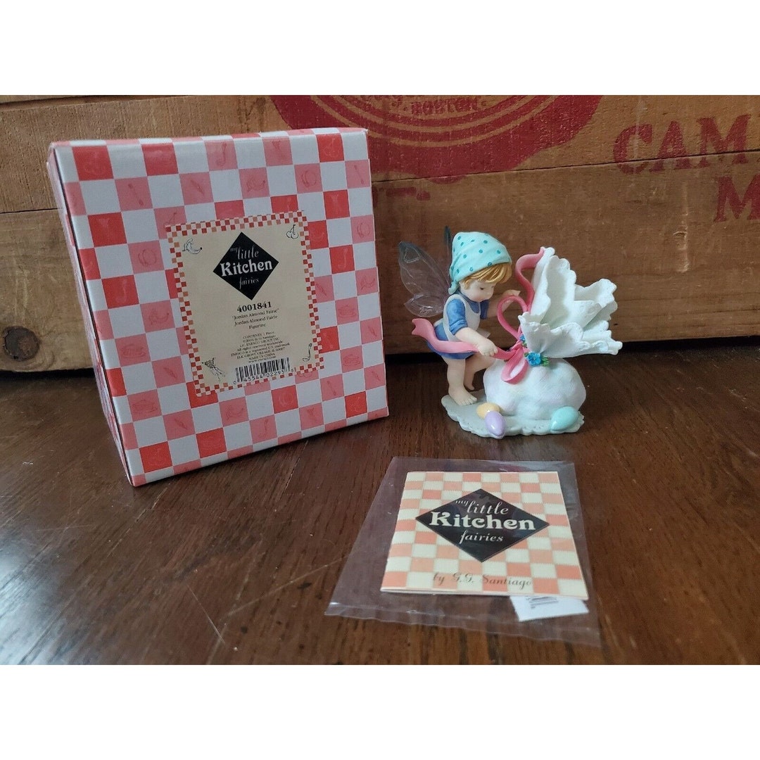 My Little Kitchen Fairies Figurine Fairy Enesco NIB Box Jordan Almond ...
