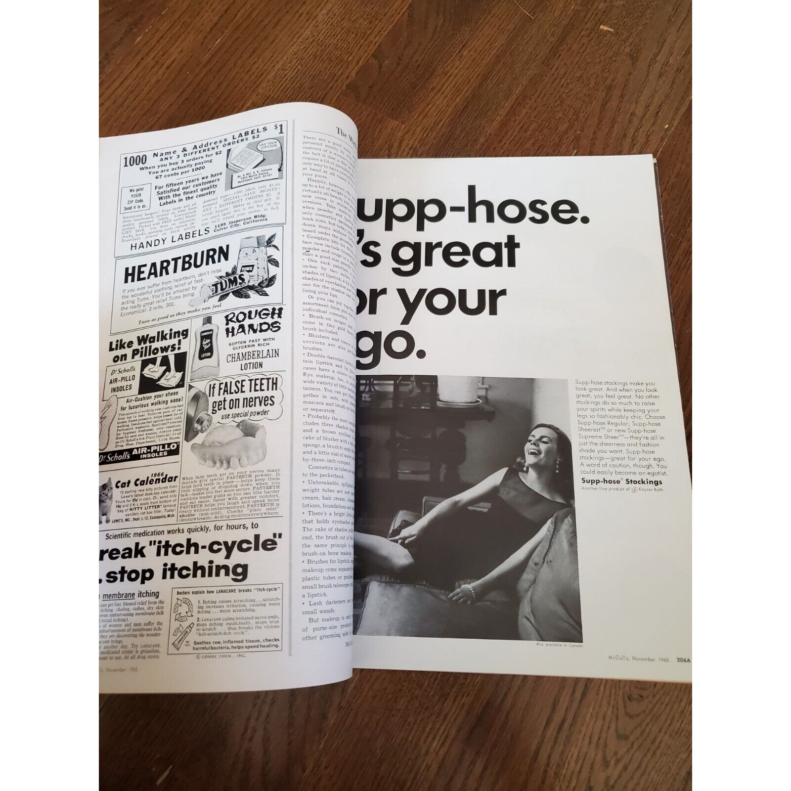 November 1965 MCCALL'S MAGAZINE VINTAGE (princess Margaret/lyndon ...