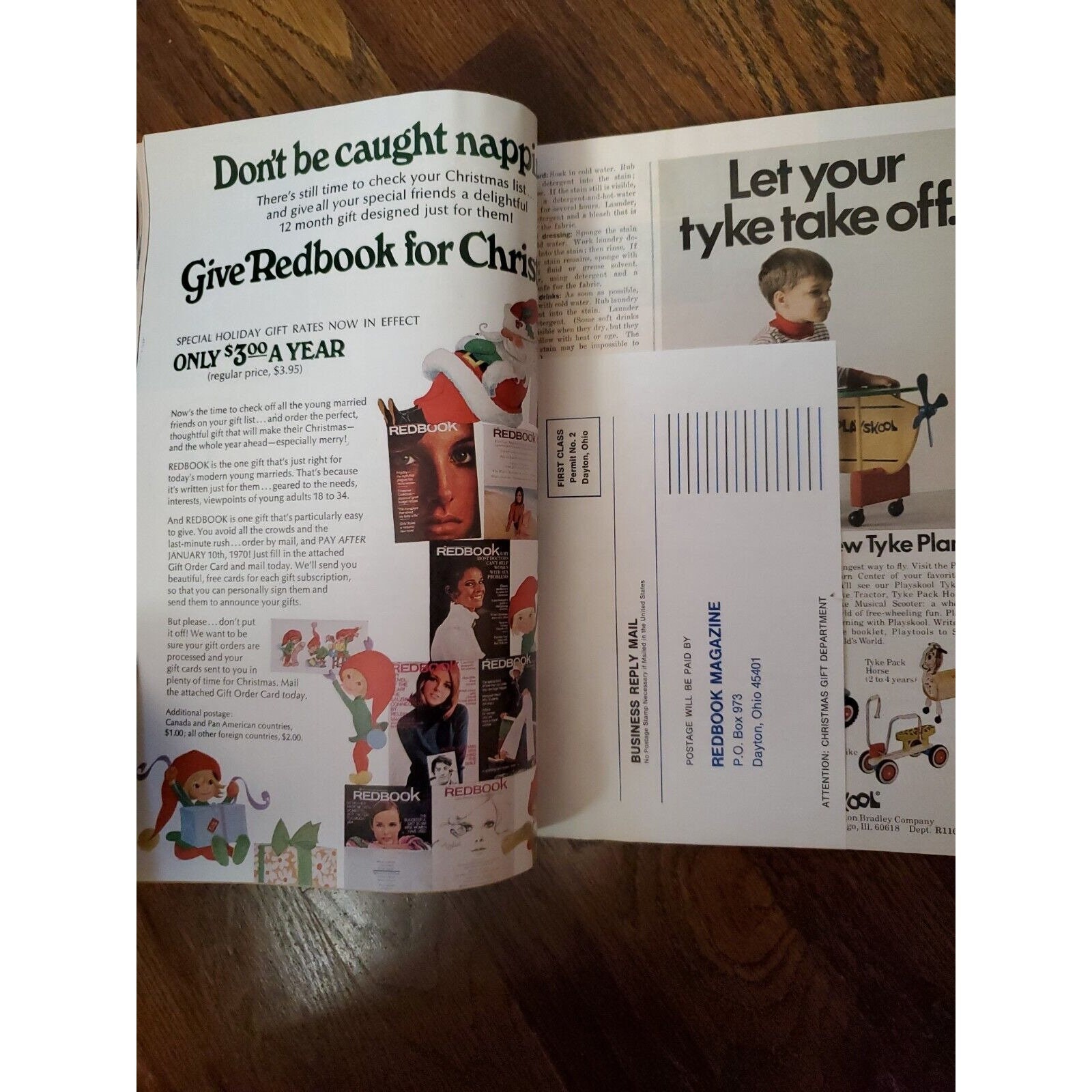 Vintage Redbook Magazine November 1969 Alva Hellstrom Photo by William ...