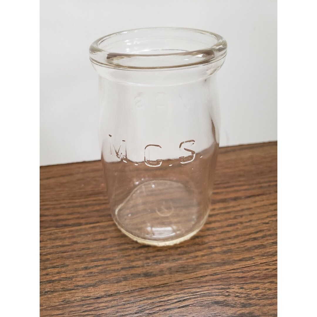 MCS Milk Container Service 12 Oz Jar/bottle - Etsy