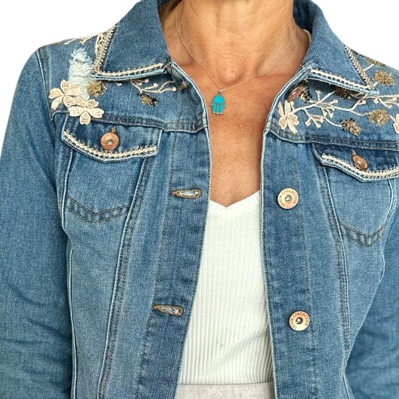 Embellished Denim Jackets - Etsy