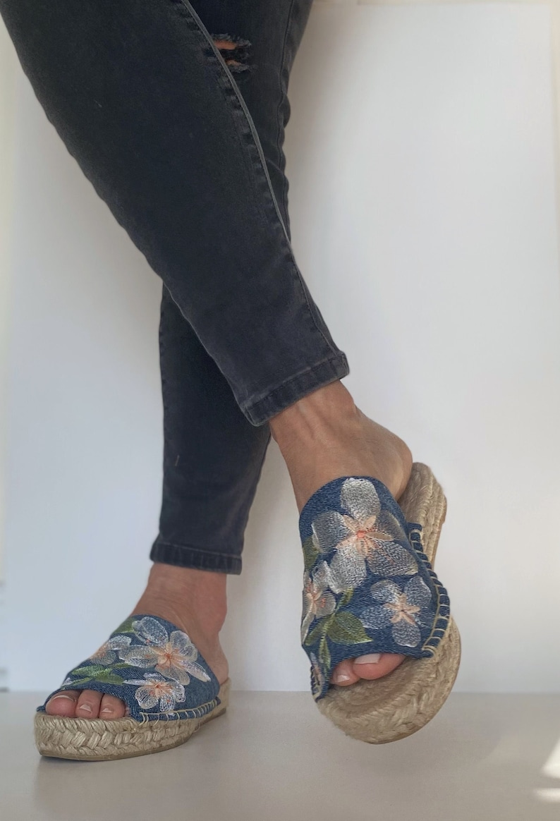 Boho Platform Sandals Handcrafted Clogs for Women Slip on With ...