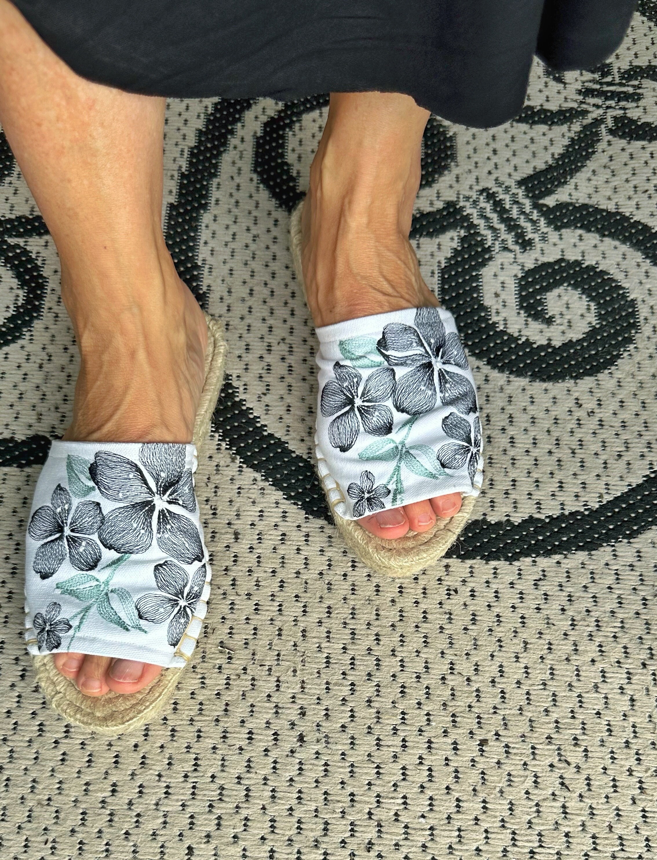 Boho Platform Sandals Handcrafted Clogs for Women Slip on With ...