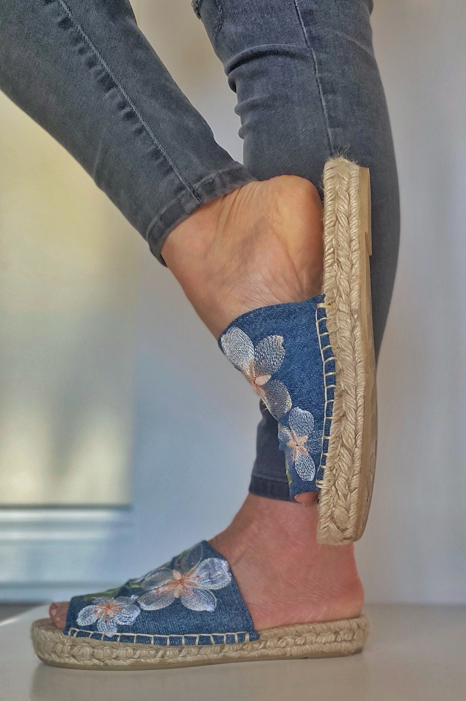 Boho Platform Sandals Handcrafted Clogs for Women Slip on With - Etsy