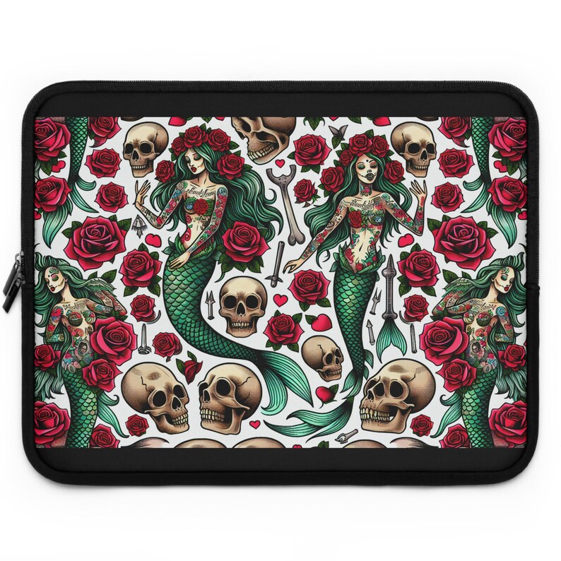 Mermaid Laptop Sleeve, Stunning Underwater Theme Computer Bag, Ideal ...