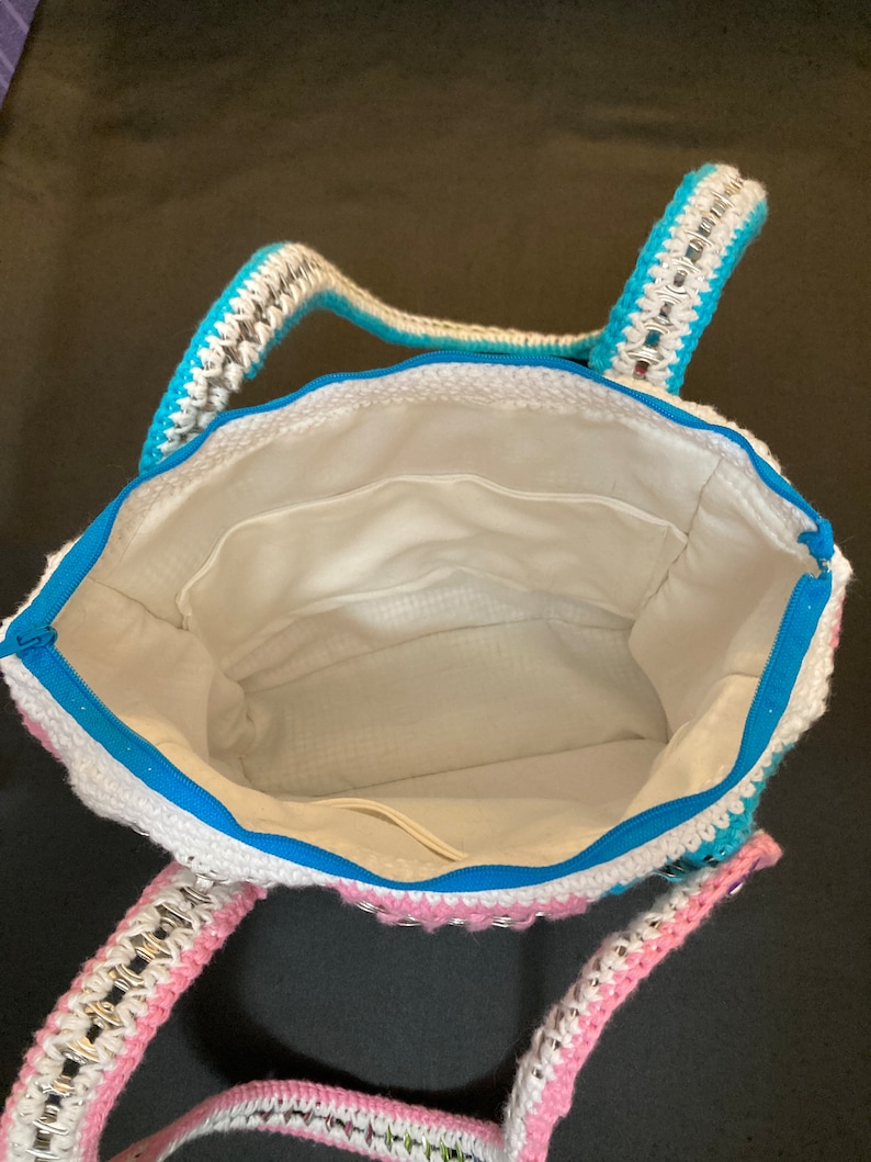 Upcycled Over the Shoulder Tote Bag. - Etsy