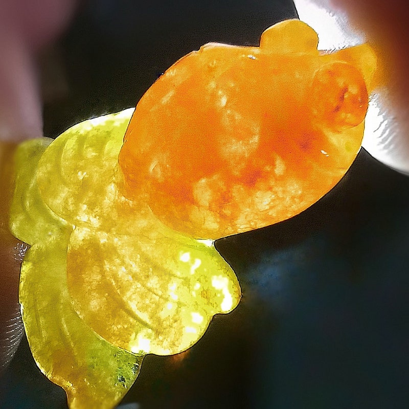 Jade Goldfish - Etsy