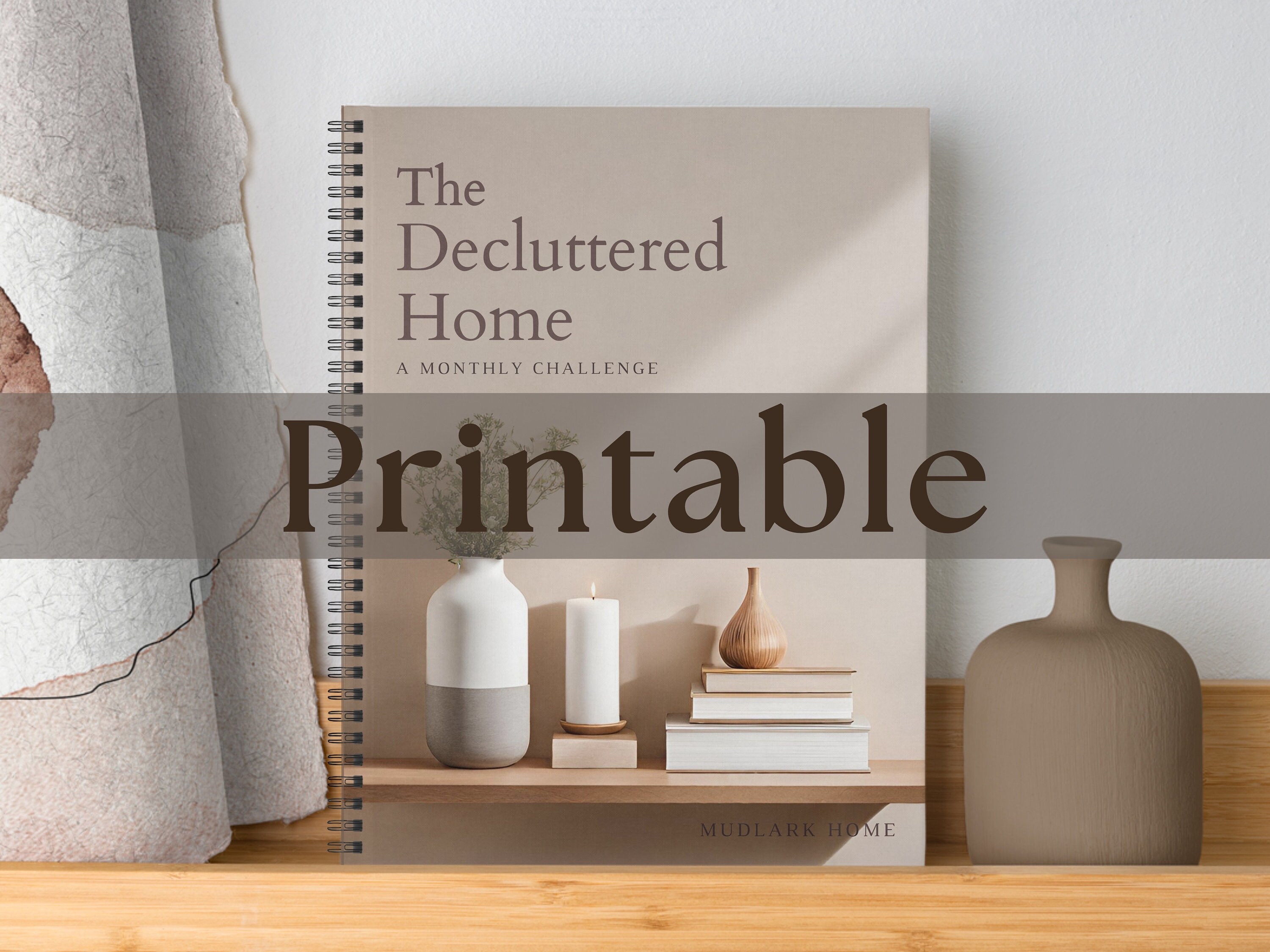 PRINTABLE! the Decluttered Home Challenge - New Years Resolution ...