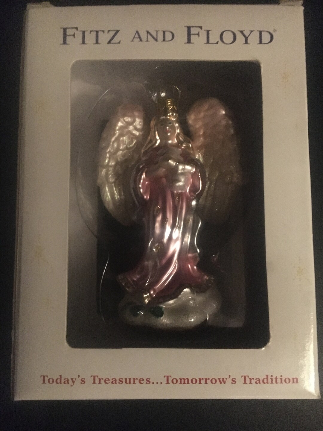 Fitz and Floyd Angel Ornament - Etsy