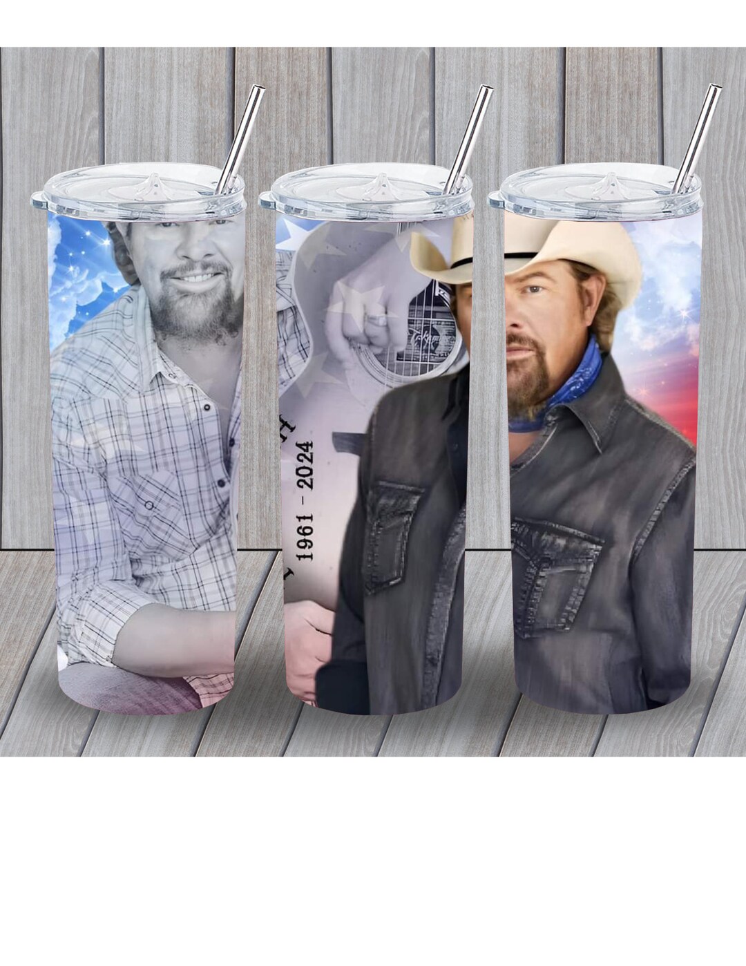 Toby Keith 20 Oz Custom Tumbler - Etsy