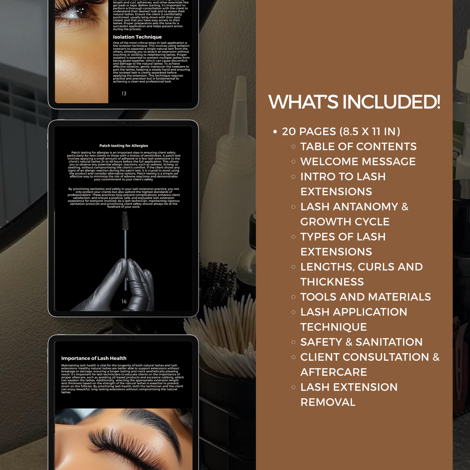Lash Extension PLR Ebook Template: 20-page DIY Guide (canva Editable ...