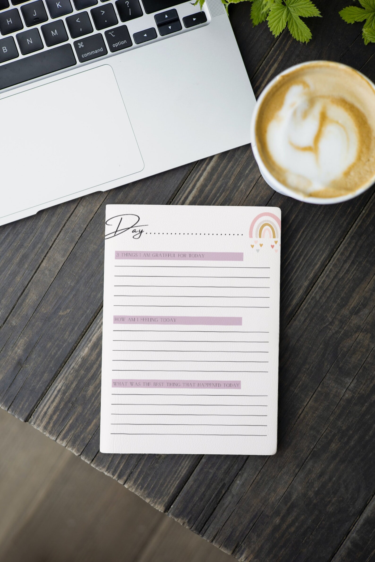 Daily Journal, Printable Daily Journal, Instant Download, Diary, Daily ...