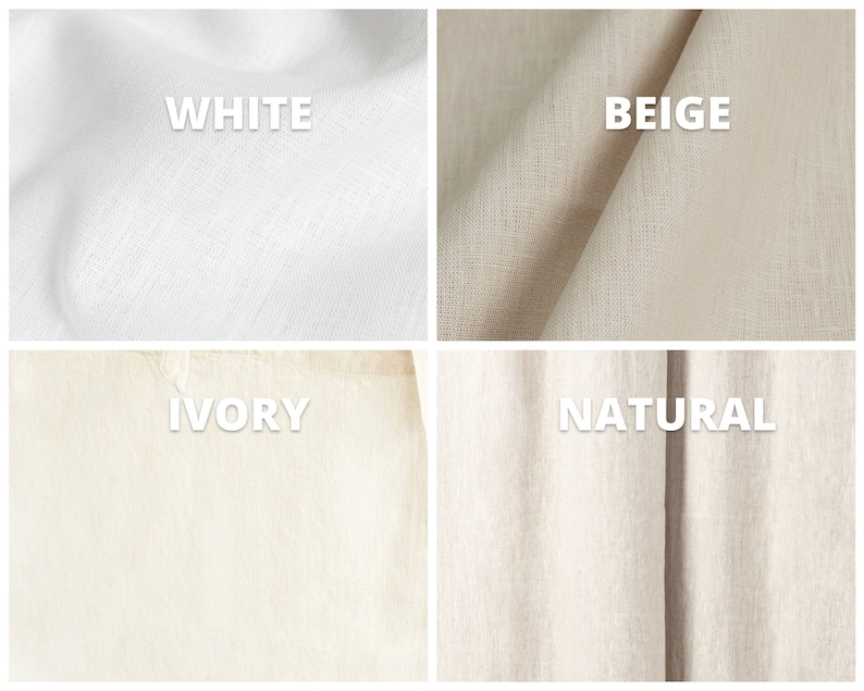 Rod Pocket Linen Blackout Curtains - Rod Pocket Curtains Bedroom ...