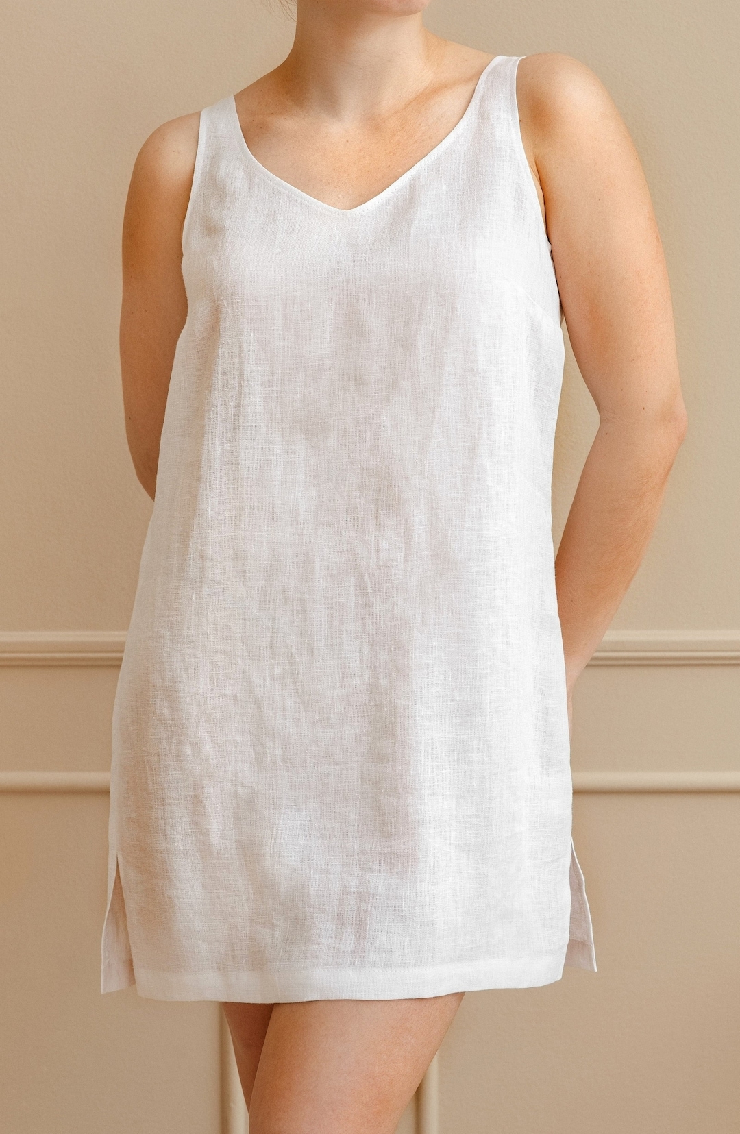 Linen Tunic - Lightweight Linen Tunic for Women Summer Tunic - Linen ...