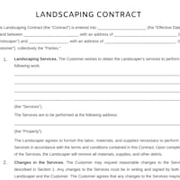 Tree Trimming Contract Template, Tree Removal Contract Agreement, Tree ...