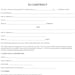 Easy and Simple Printable Service Contract Templates, Editable and ...