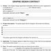 Printable Graphic Design Contract: Editable Agreement (canva Template ...
