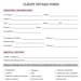Printable Customer Acceptance Form, Editable Client Intake Form ...