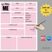 All About Me Template, Coworker Questions Printable - Etsy