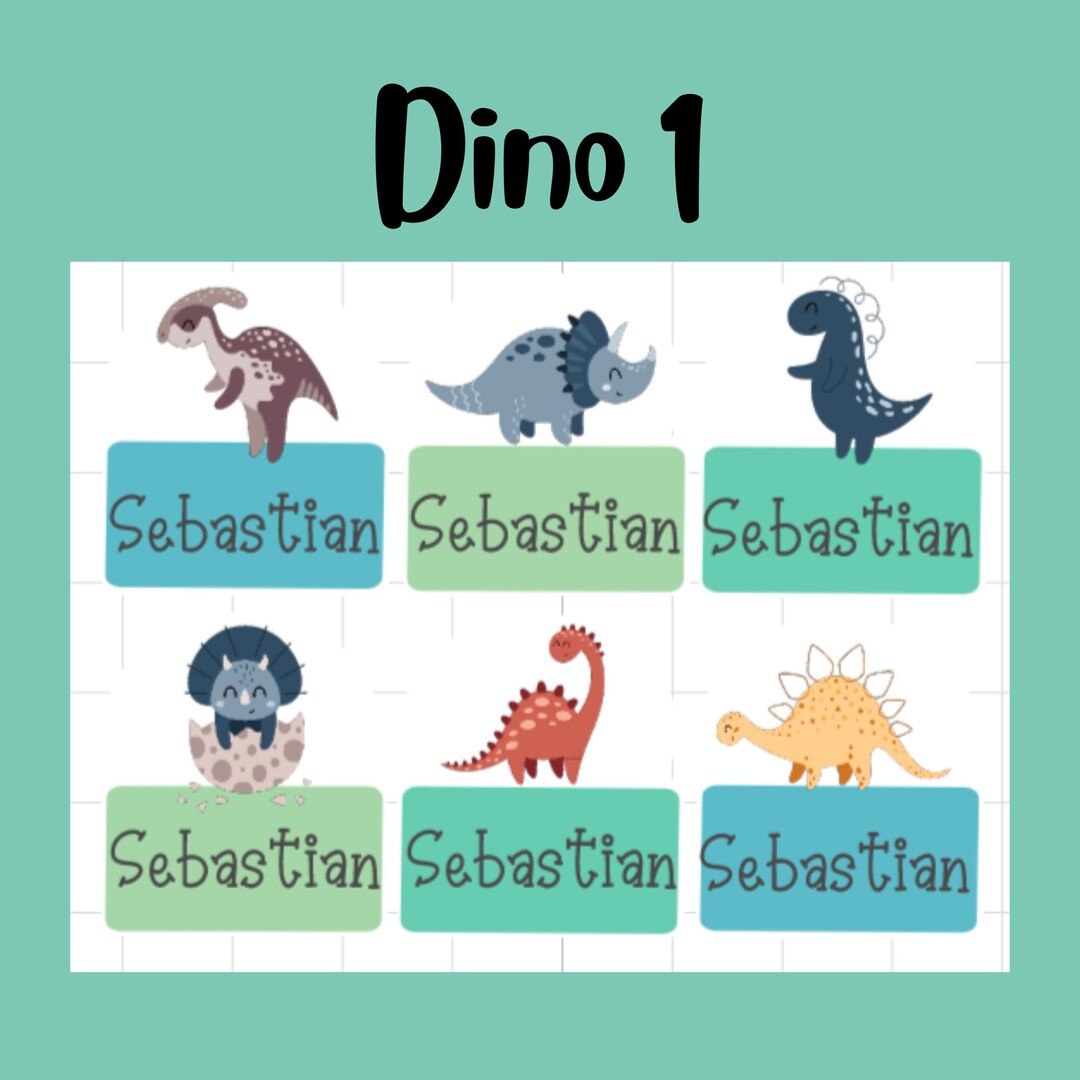 Cute Kids Name Labels, Name Tags, Waterproof, Iron On, Nursery Labels ...