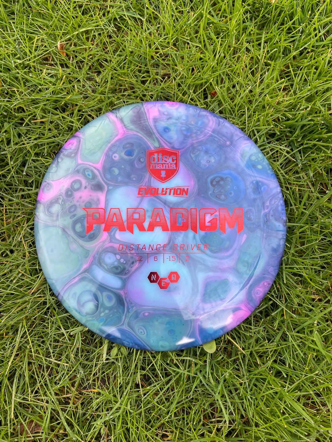 Custom Dyed Paradigm 170g - Discmania Disc Golf Disc Dye - Etsy
