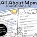 Printable Mother’s Day Questionnaire for Kids – All About Mom Gift ...