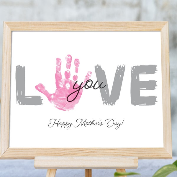 Love Handprint - Etsy