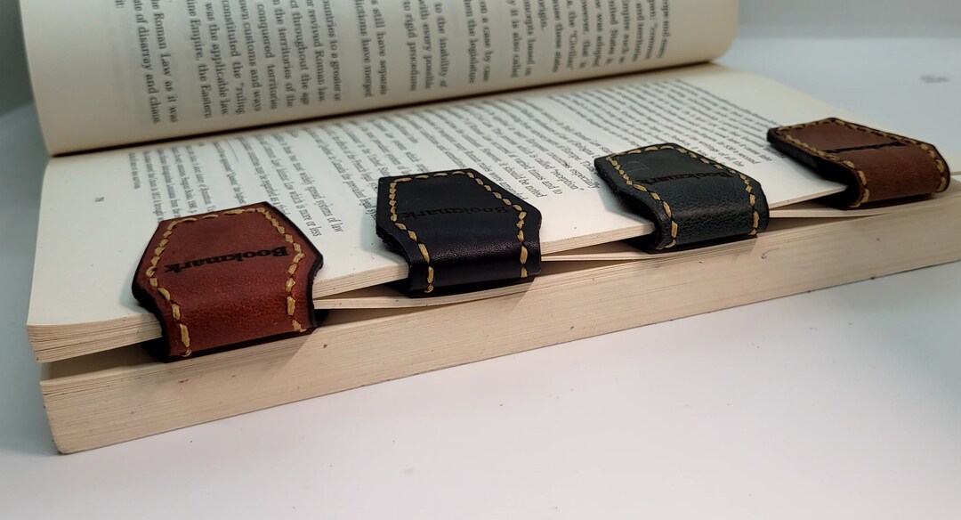 Personalized Magnetic Bookmark,leather Bookmark,book Lovers,reader ...