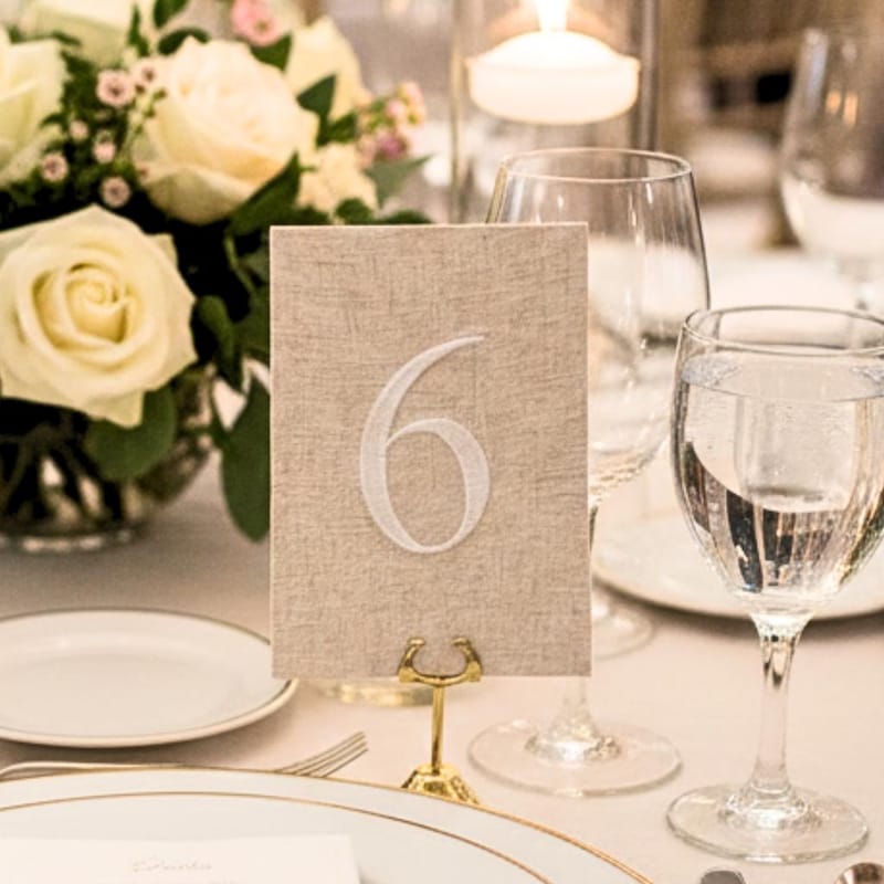 Linens Table Numbers - Etsy