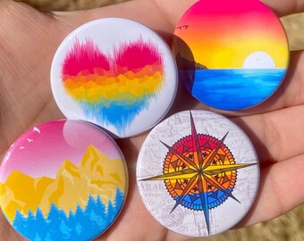 Poleaxe Pan Enamel Pin - Etsy