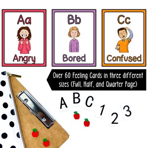The Abcs of Feelings Poster Set - Perfect for Bulletin Boards for ...