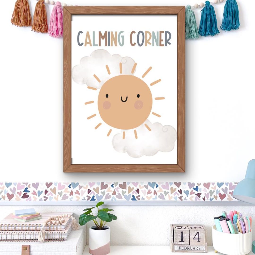 Boho-inspired Mental Health Poster 14: calming Corner - Etsy