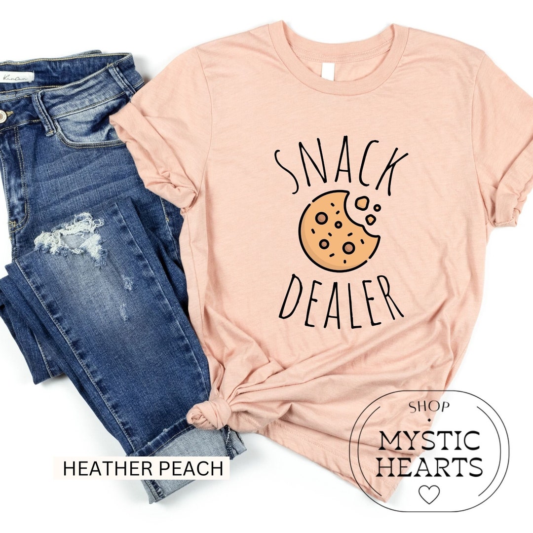 Snack Dealer Mom Shirt for Funny Gift for Mom, Cute Mom Shirt for ...