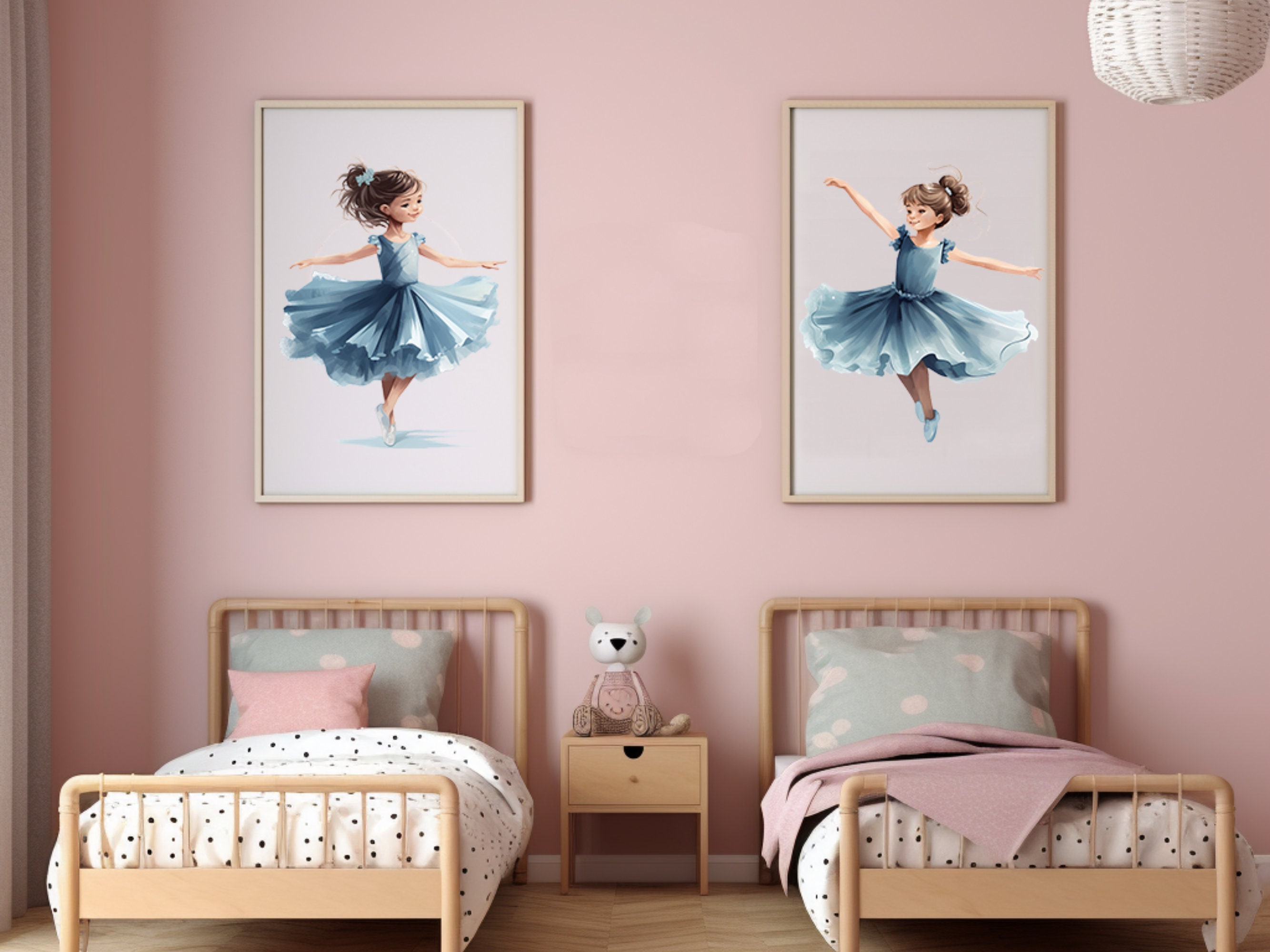 Cute Ballerina Collection Ballet Dancer Illustration Ballet - Etsy