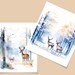 Winter Landscape Collection, Winter Scenery Bundle Clipart PNG and JPG ...