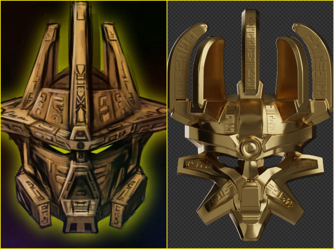 G1 & G2 Artakha's Mask of Creation - Design for Lego's Bionicle ...
