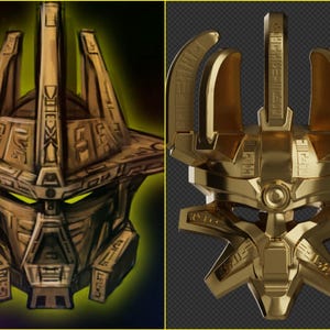 G1 & G2 Artakha's Mask of Creation - Design for Lego's Bionicle ...