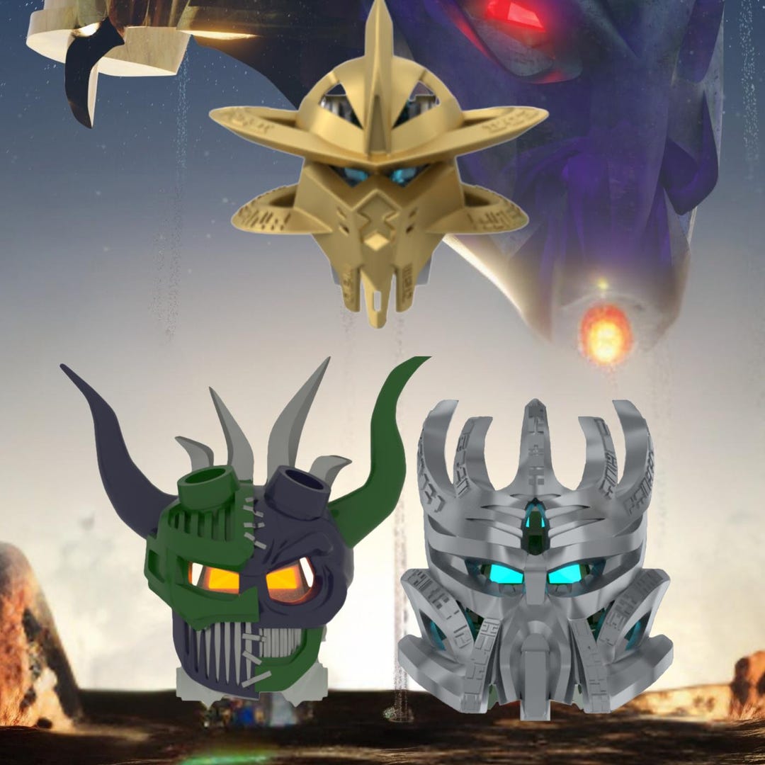 Mask of Creation. Alternate Futures & G2 Light for Lego's Bionicle ...