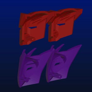 Transformers Mask Autobot & Decepticon Kanohi for Lego's Bionicle ...